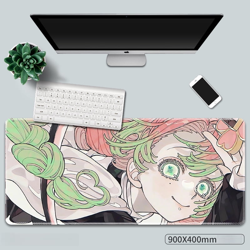 New Cartoon Anime Demon Slayer Mouse Pad Extra Large Black Dead Love ...