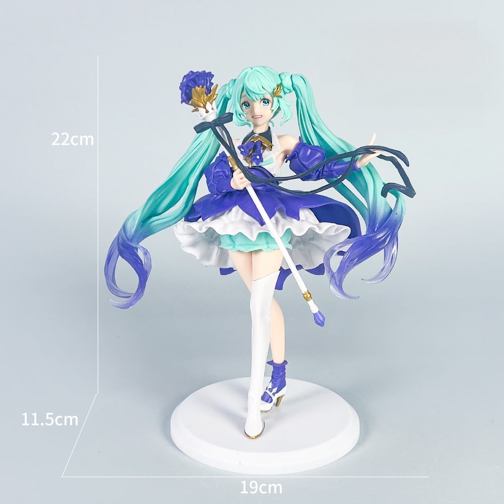 New Cartoon Anime Two-Dimensional Hatsune Miku Desktop Figurine Cute ...