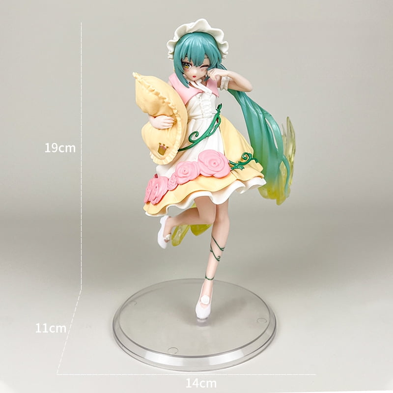 New Cartoon Anime Two-Dimensional Hatsune Miku Desktop Figurine Cute ...