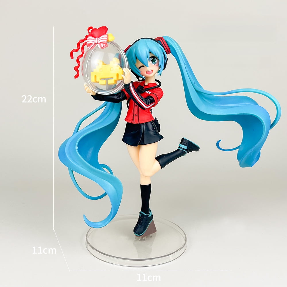 New Cartoon Anime Two-Dimensional Hatsune Miku Desktop Figurine Cute ...