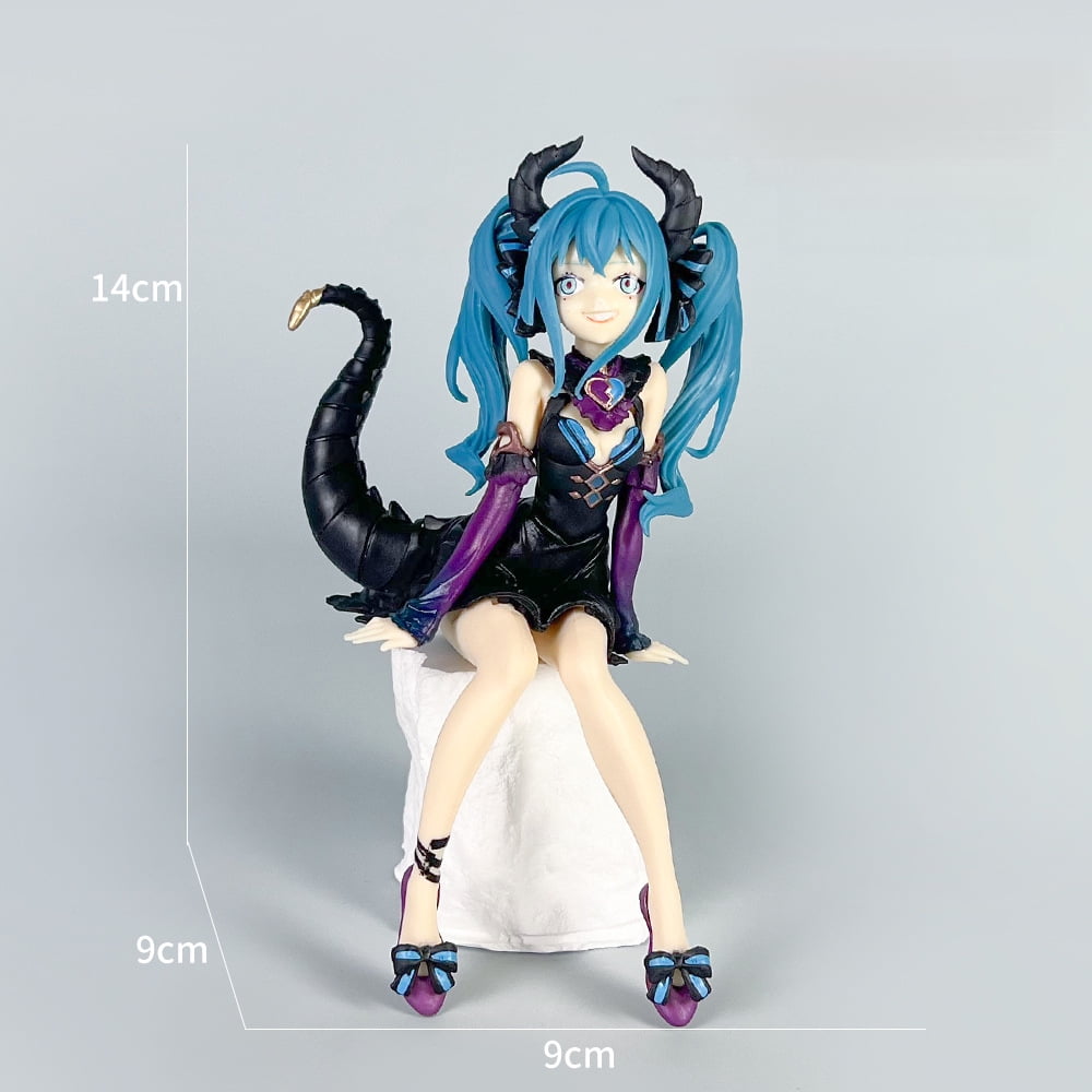New Cartoon Anime Two-Dimensional Hatsune Miku Desktop Figurine Cute ...