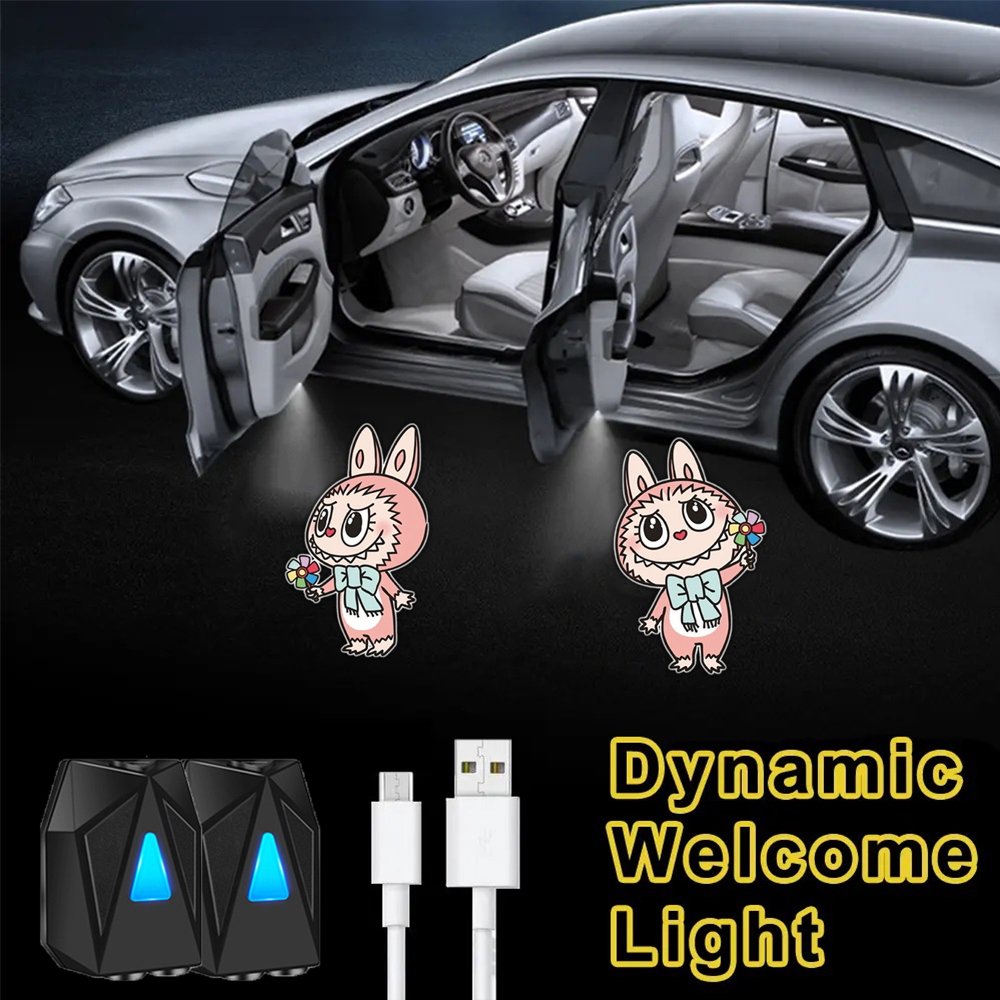New Cartoon Dynamic Welcome Light, Cute MOKOKO Automatic Induction Door ...