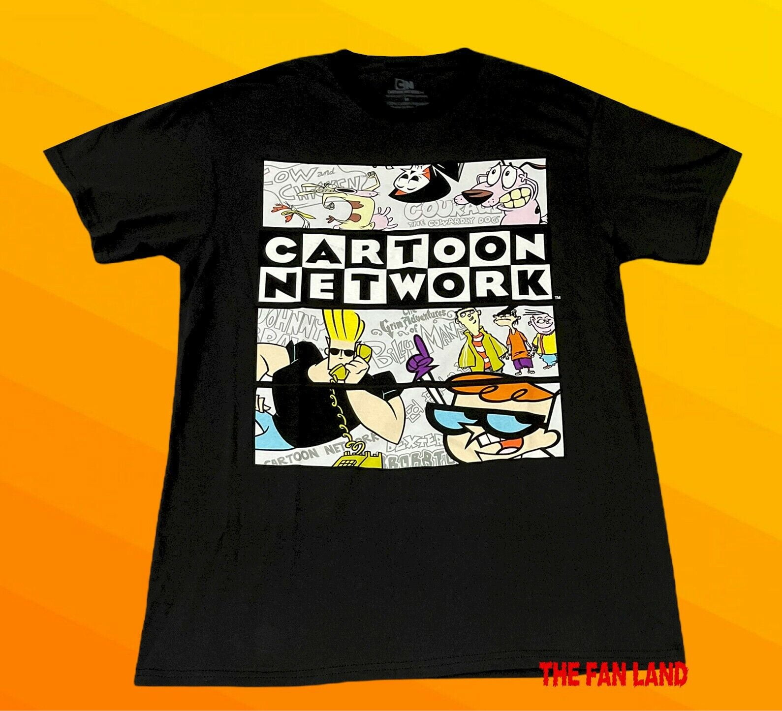 New Cartoon Network 90s Character Squad Cast Men's Vintage Retro T ...