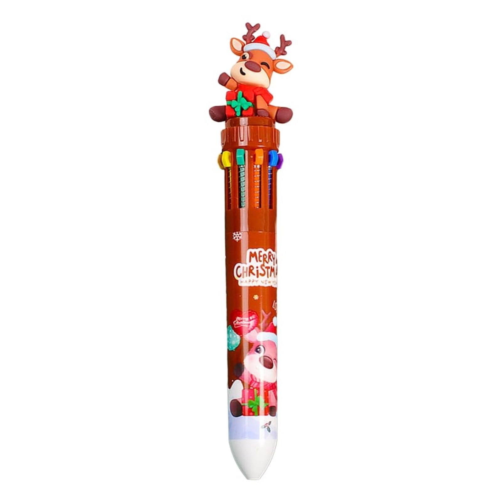 New Cartoon Old Man Christmas Ten Color Pen Colored Oil Pen 10 Color ...