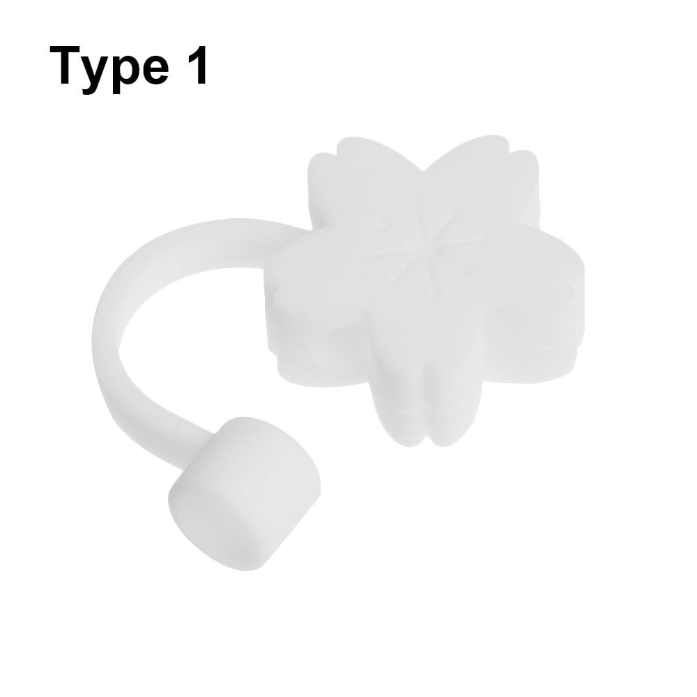 New Cartoon Plugs Cover Splash Proof Cup Accessories Straw Tips ...