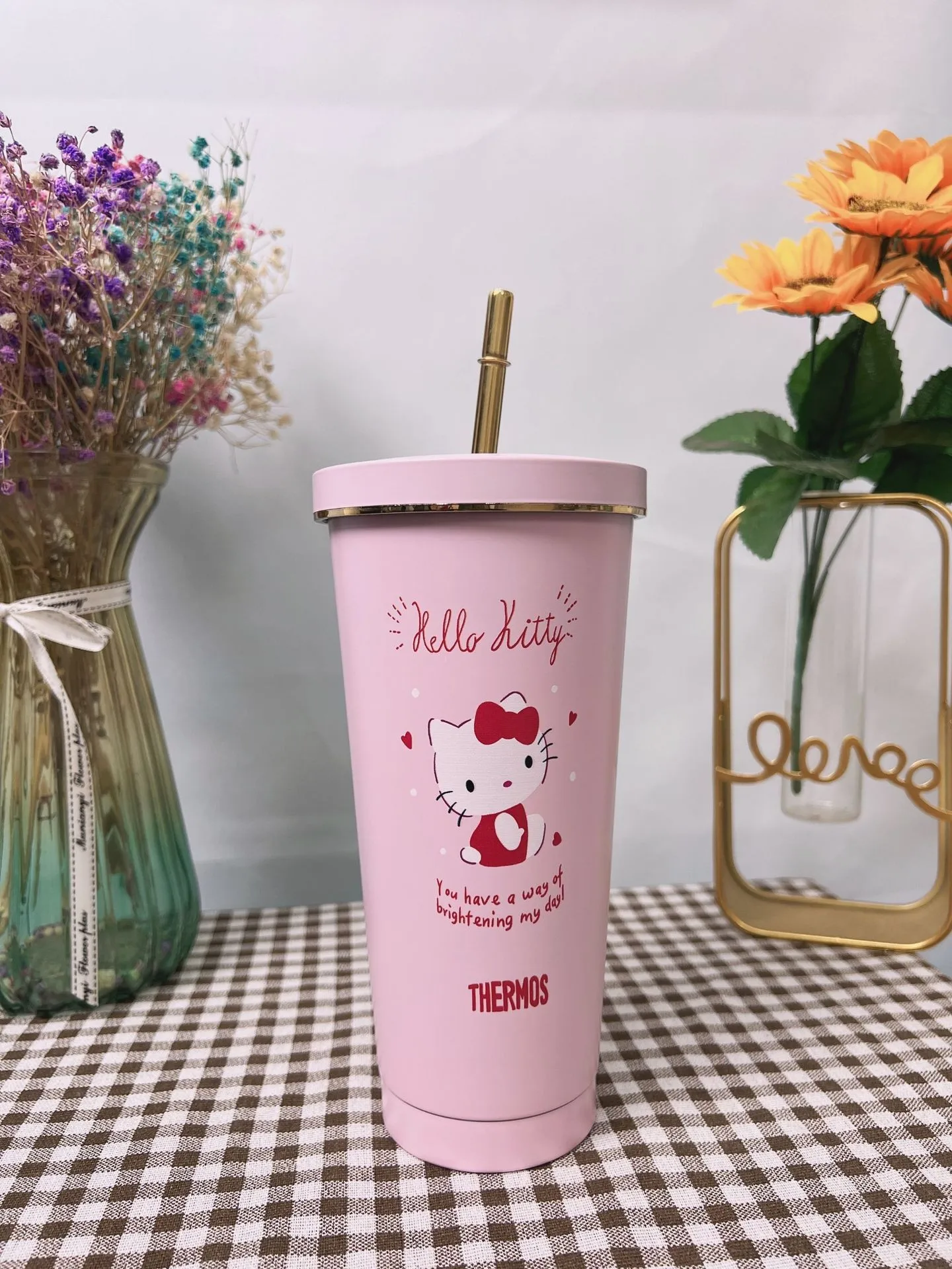 New Cartoon Water Cup Cute Sanrio Anime Vacuum Flask Stainless Steel ...
