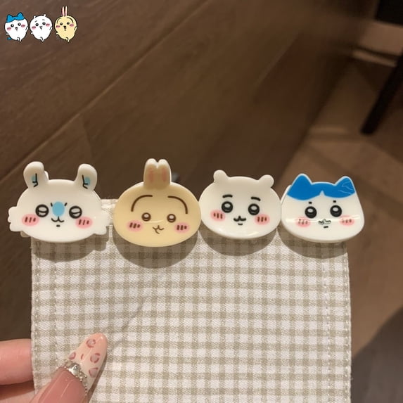 New Cartoons Chiikawa Small Comb Hair Clips, Sweet Cute Hachiware Usagi ...