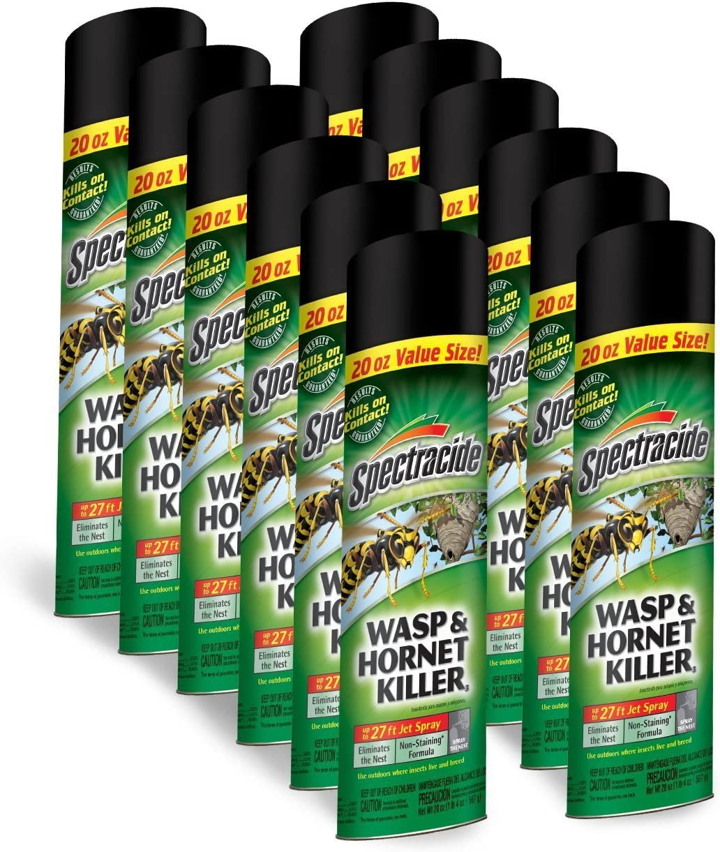New Case (12) * Hg-95715 20oz Wasp Hornet Insect Spray Bug 6329650 ...