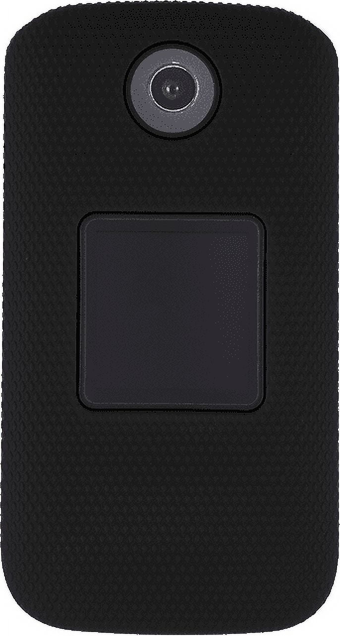New Case-Mate Tough Grip Case for Alcatel SmartFlip - Black - Walmart.com