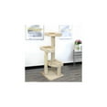 New Cat Condos 51" Solid Wood Large Cat Tree - Walmart.com