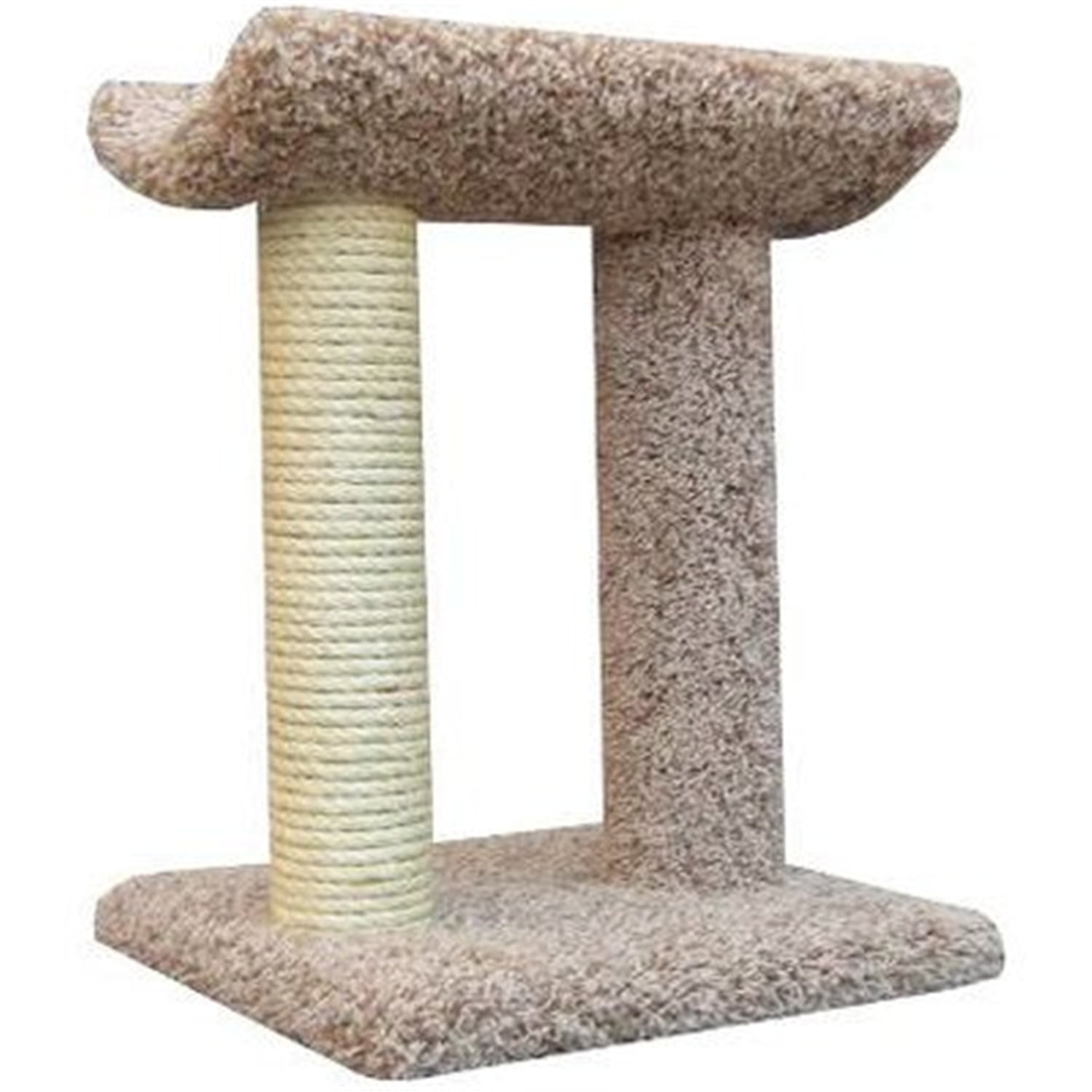 New Cat Condos Premier Sisal Rope Scratch Post-Color:Green - Walmart.com