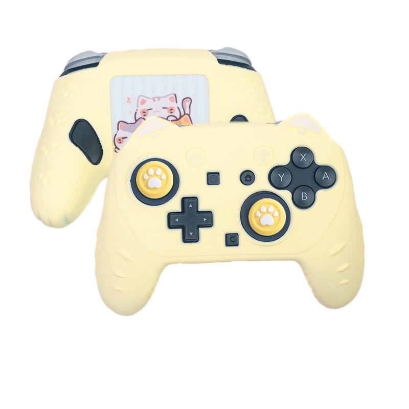 New Cat Paw Silicone Soft Shell Gamepad Sticker Skin For Switch 2 Pro ...