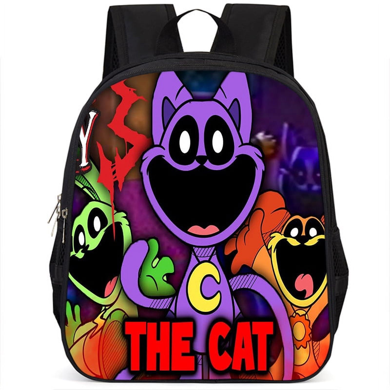 New CatNap [Poppy Playtime] smiling critters15 "large capacity backpack ...