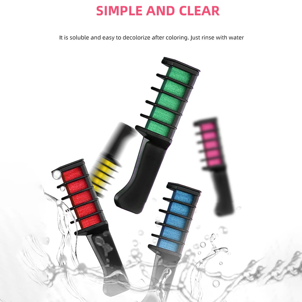 New Chalk Comb Temporary Hair Dye Suitable For Girls And Children Light ...