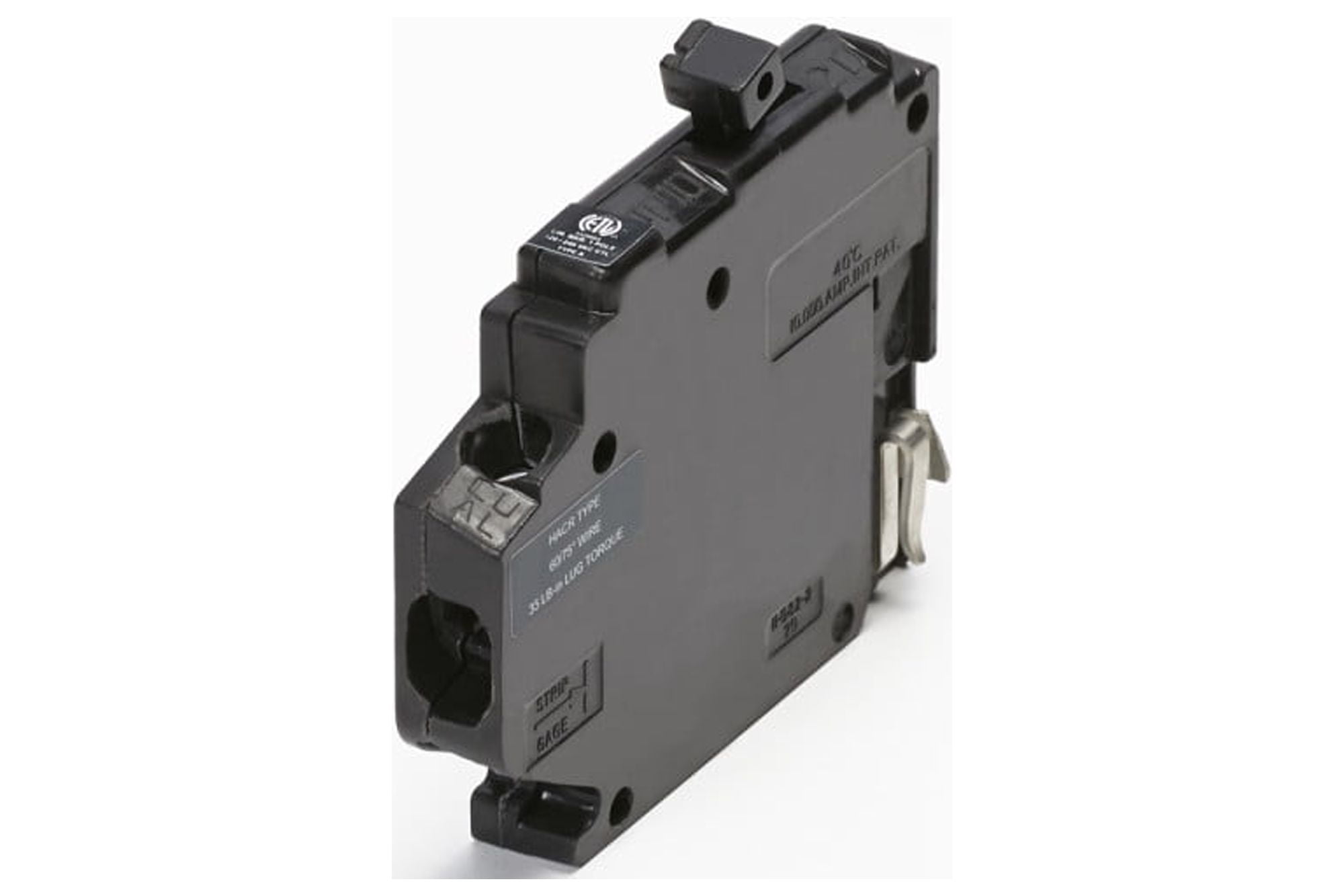 New Challenger MH120-R Type-A Replacement. One Pole 20 Amp Right Clip ...