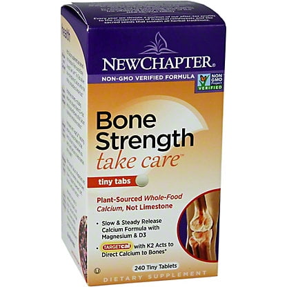 New Chapter Bone Strength Tiny Tabs, 240 Tablets Package may vary ...