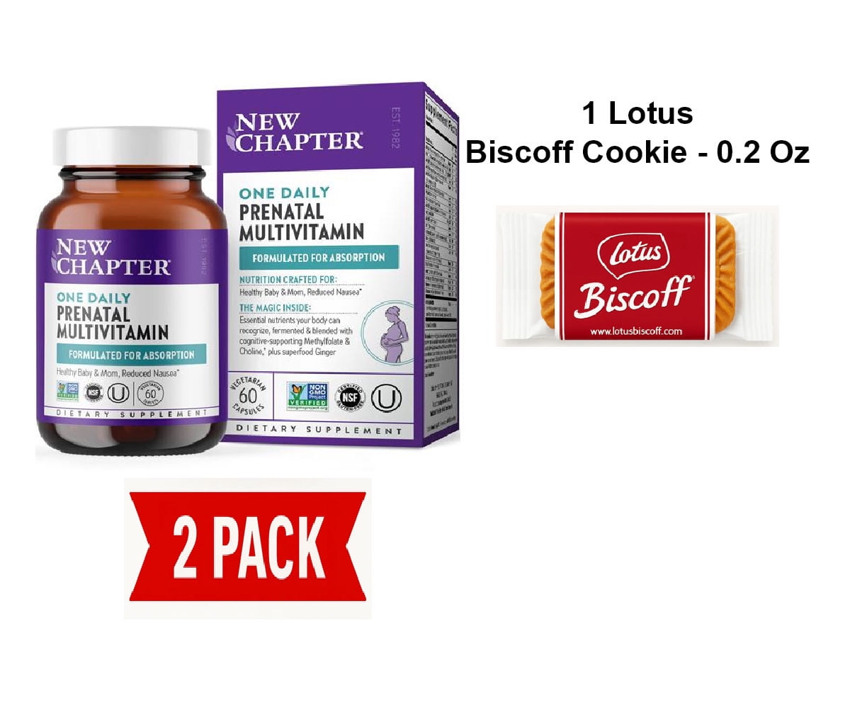 New Chapter Prenatal Vitamins, One Daily Prenatal Multivitamin With ...