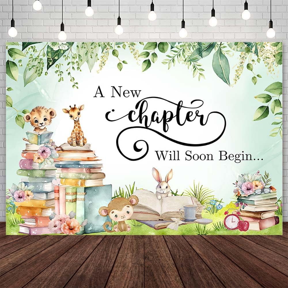 A New Chapter Will Soon Begin Backdrop The Beginning of a New Chapter ...