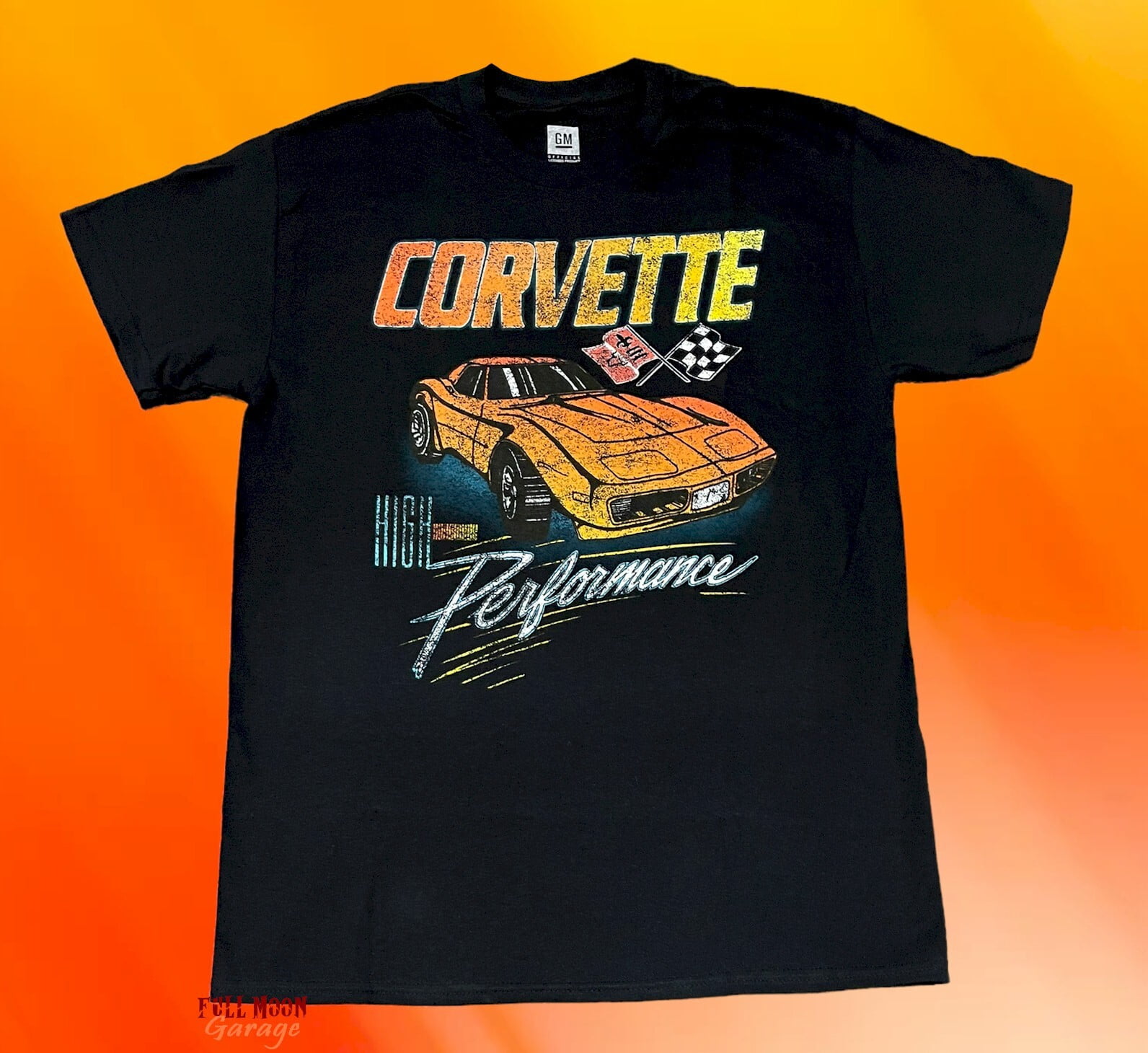 New Chevy Chevrolet Corvette High Performance Classic Men's Throwback T ...