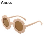 FEISEDY Cute Round Sunglasses for Kids Girls Boys Babies UV400 ...