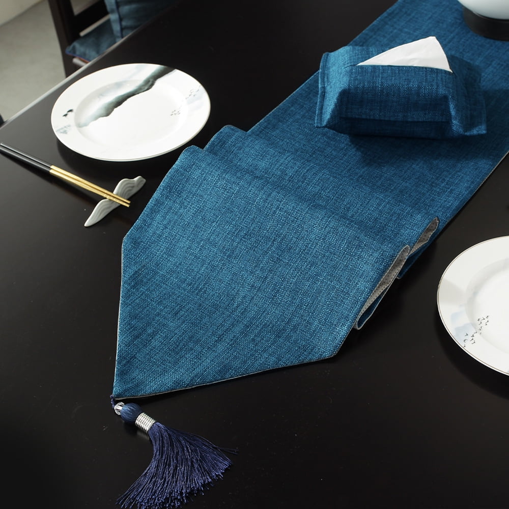 New Chinese high-end light luxury waterproof tea table cloth for dining ...