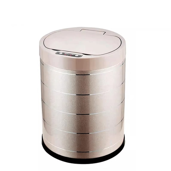 New Chinese-style Intelligent Sensor Trash Can with Lid Household ...