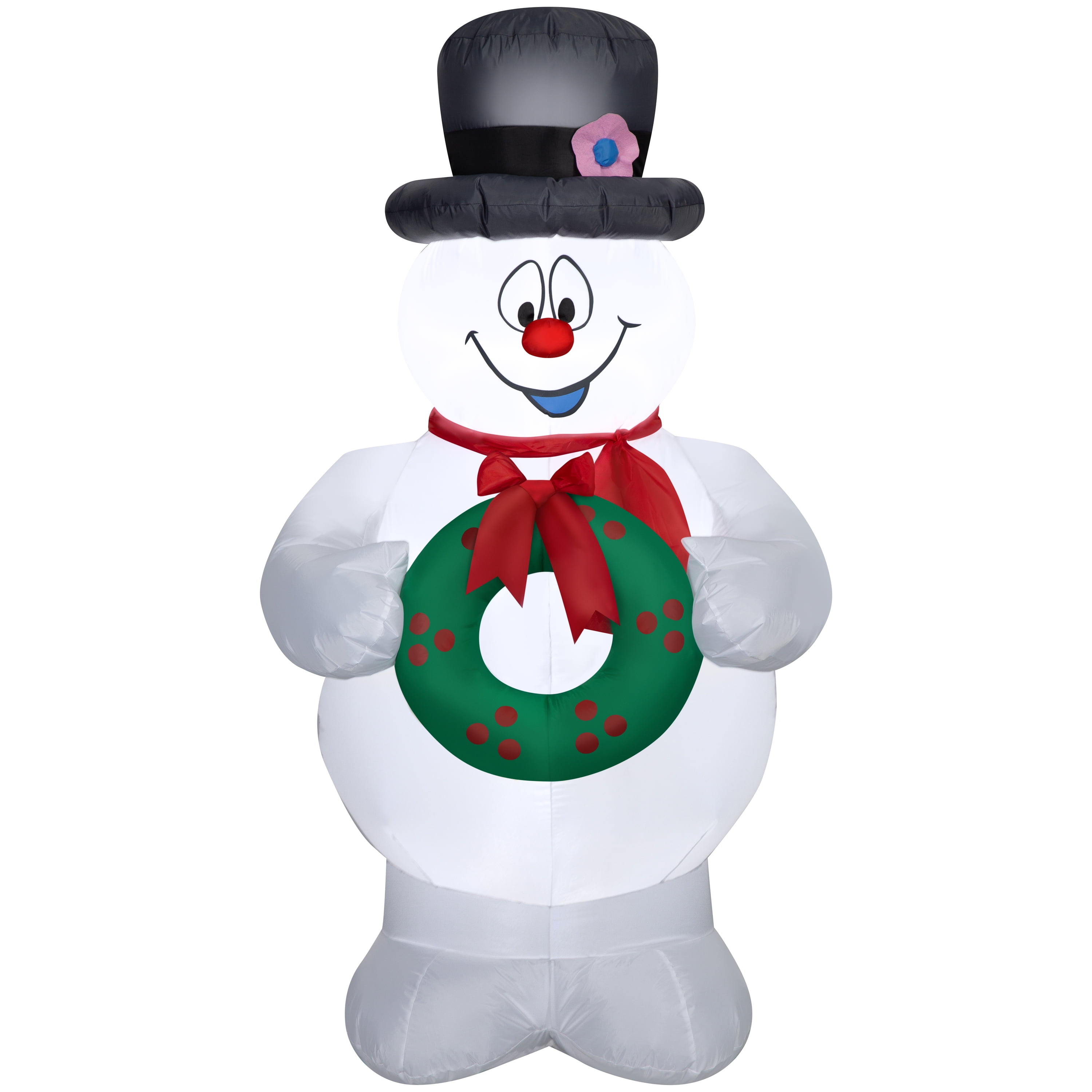 New Christmas Airblown Inflatables Yard Decoration Frosty with Scarf ...