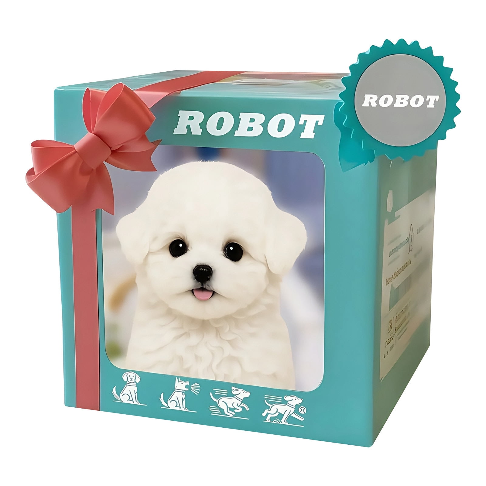 New Christmas Gift Nicco My Realistic Robot Puppy - Interactive Robotic ...