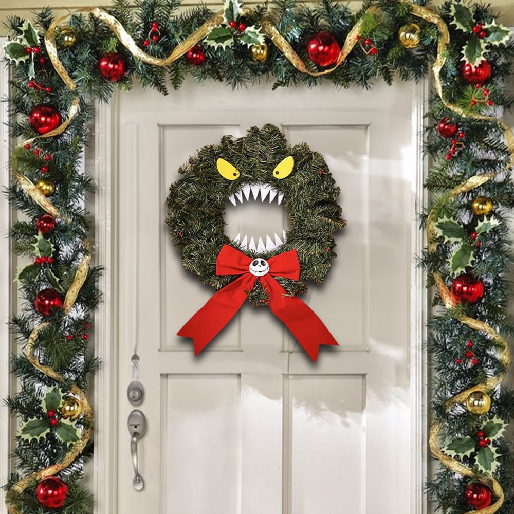New Christmas Wreath Decorations, The Nightmare Before Christmas Themed ...