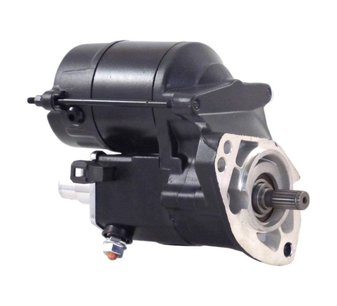New Chrome Push Button Starter Motor Fits Harley Davidson Flht 1 Flhtc ...