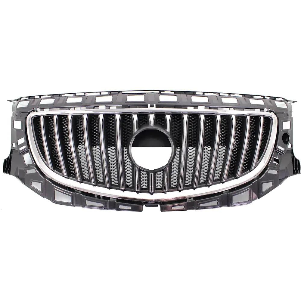New Chrome Shell Grille Assembly Compatible With Buick Regal Base 4 Cyl ...