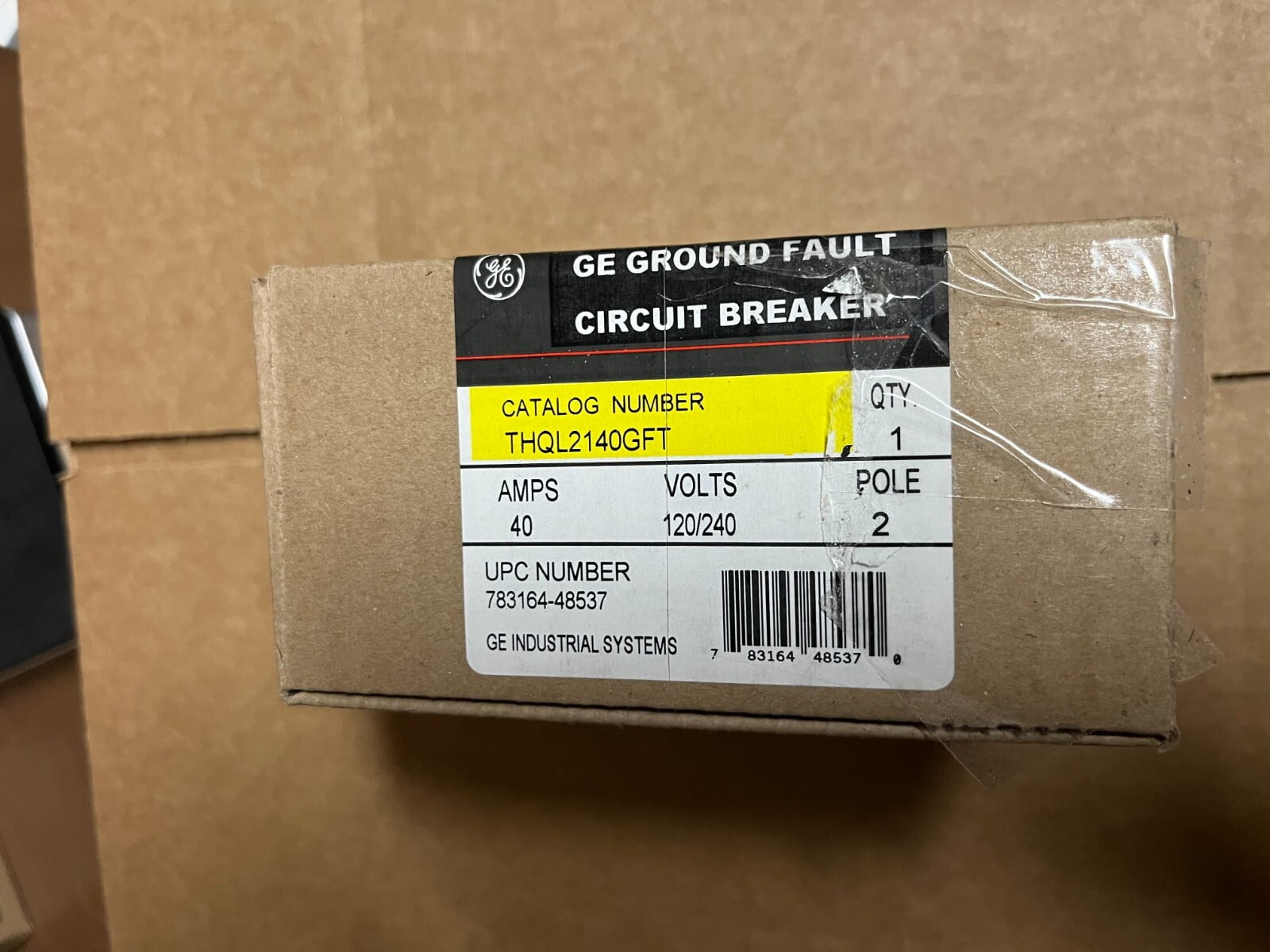 New Circuit Breaker GE THQL2140GF THQL2140GFI THQL2140GFT 40 Amp 2P ...