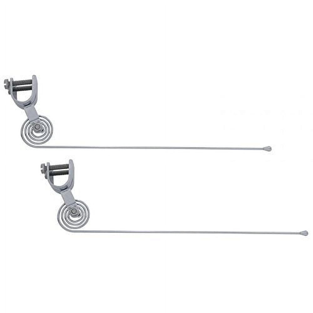 New Clamp On Vintage Style Chrome Curb Feelers / Whiskers For Classic ...