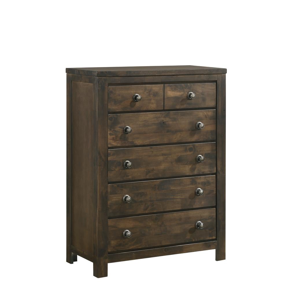 New Classic Furniture Blue Ridge Solid Wood Bedroom Chest in Rustic ...