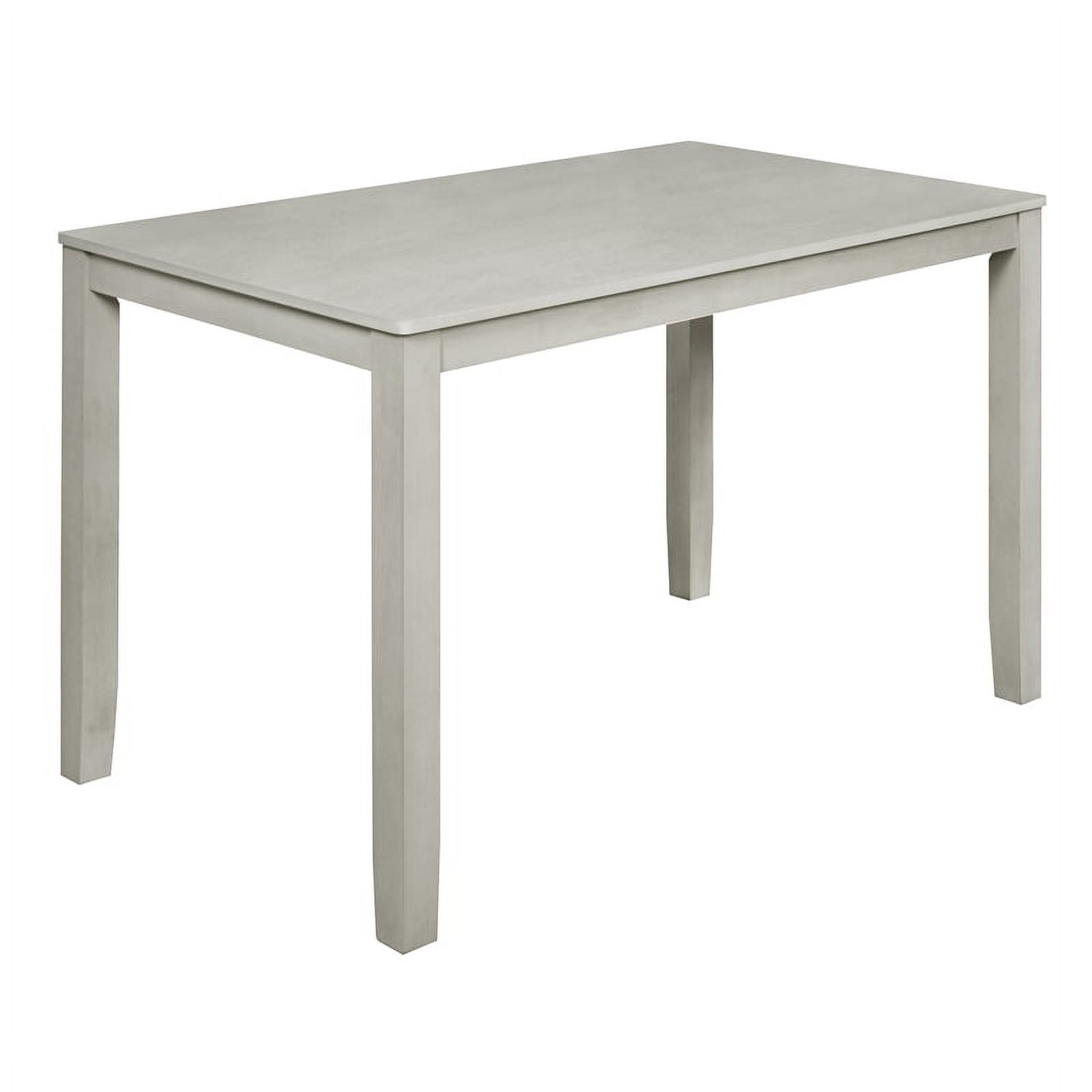 New Classic Furniture Pascal 59" Rectangle Wood Counter Table in ...