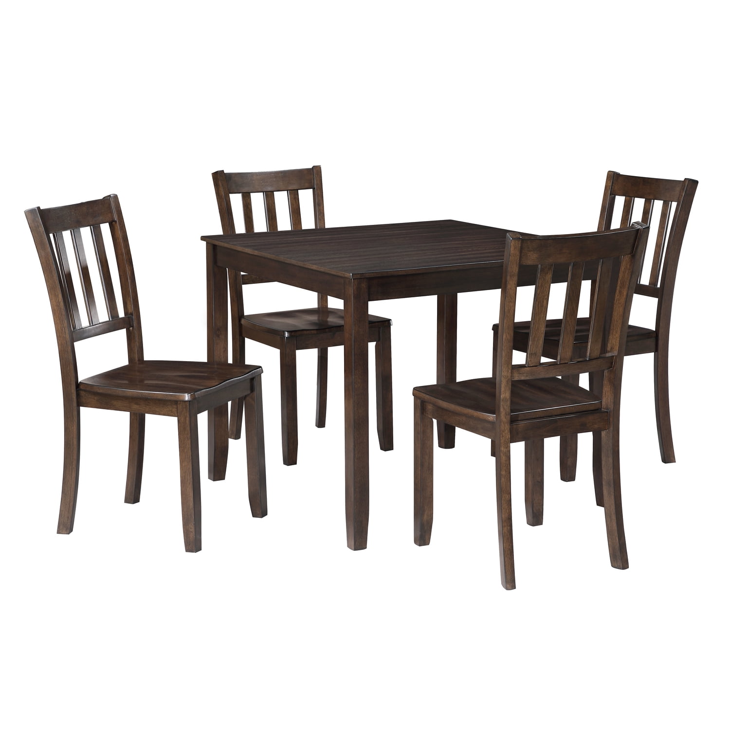 New Classic Furniture Stellan 5-piece Wood Dining Set, Black Cherry ...