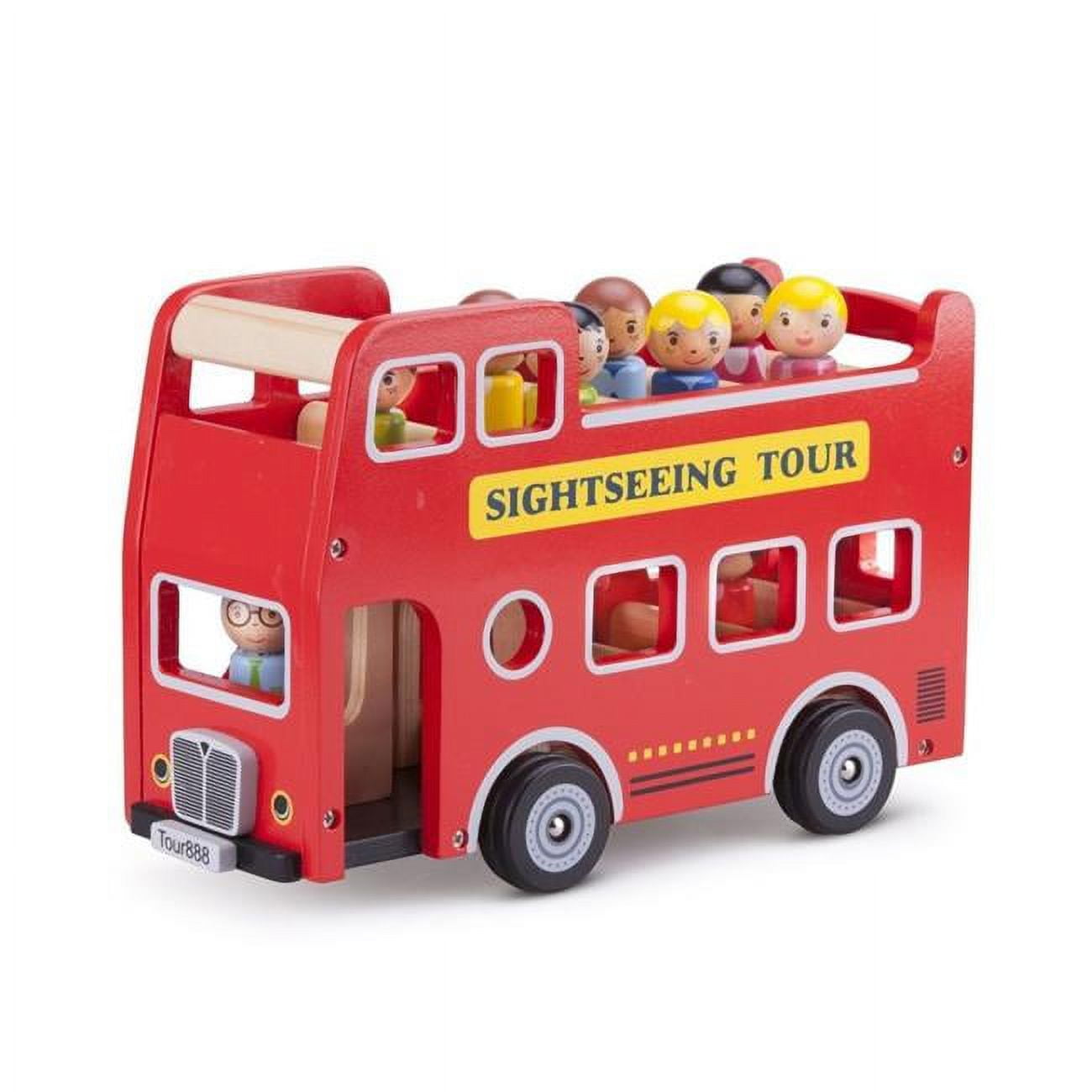 New Classic Toys - City Tour Bus With 9 Play Figures - Walmart.com