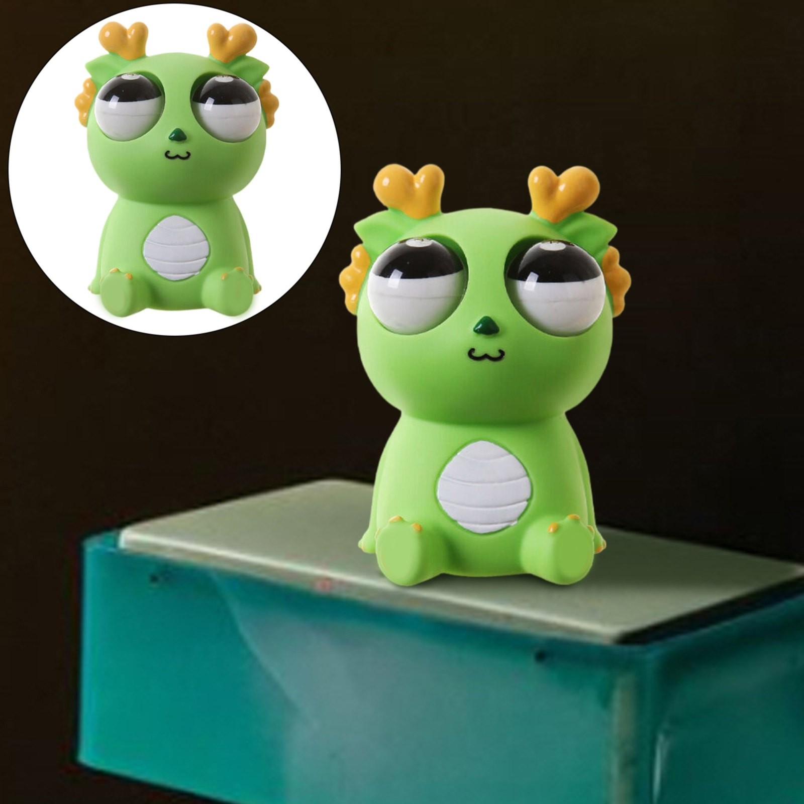 New Clearance！Dragon Squishy Eye Popping - Squeeze Fidget Toy for ...