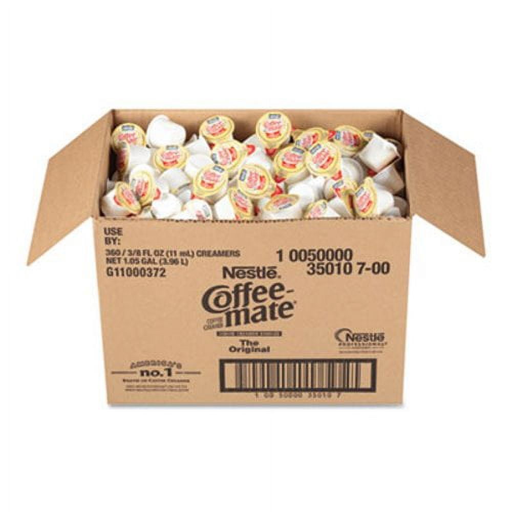 New Coffee-mate Liquid Coffee Creamer Mini Cups, 0.375-oz., 360 Mini ...