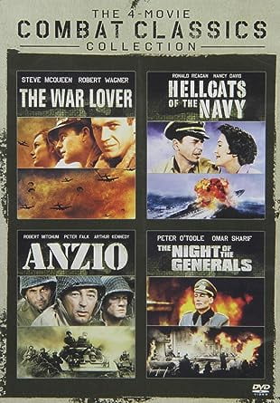 New Combat Classics 4 Pack: Anzio / The War Lover + 2 (DVD) (Multi-Feature) - Walmart.com
