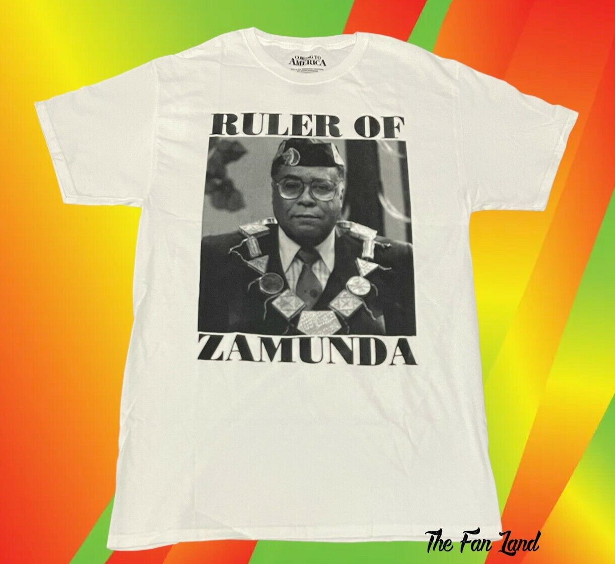New Coming To America 1988 Ruler Zamunda James Earl Jones Vintage Mens T-Shirt - Walmart.com