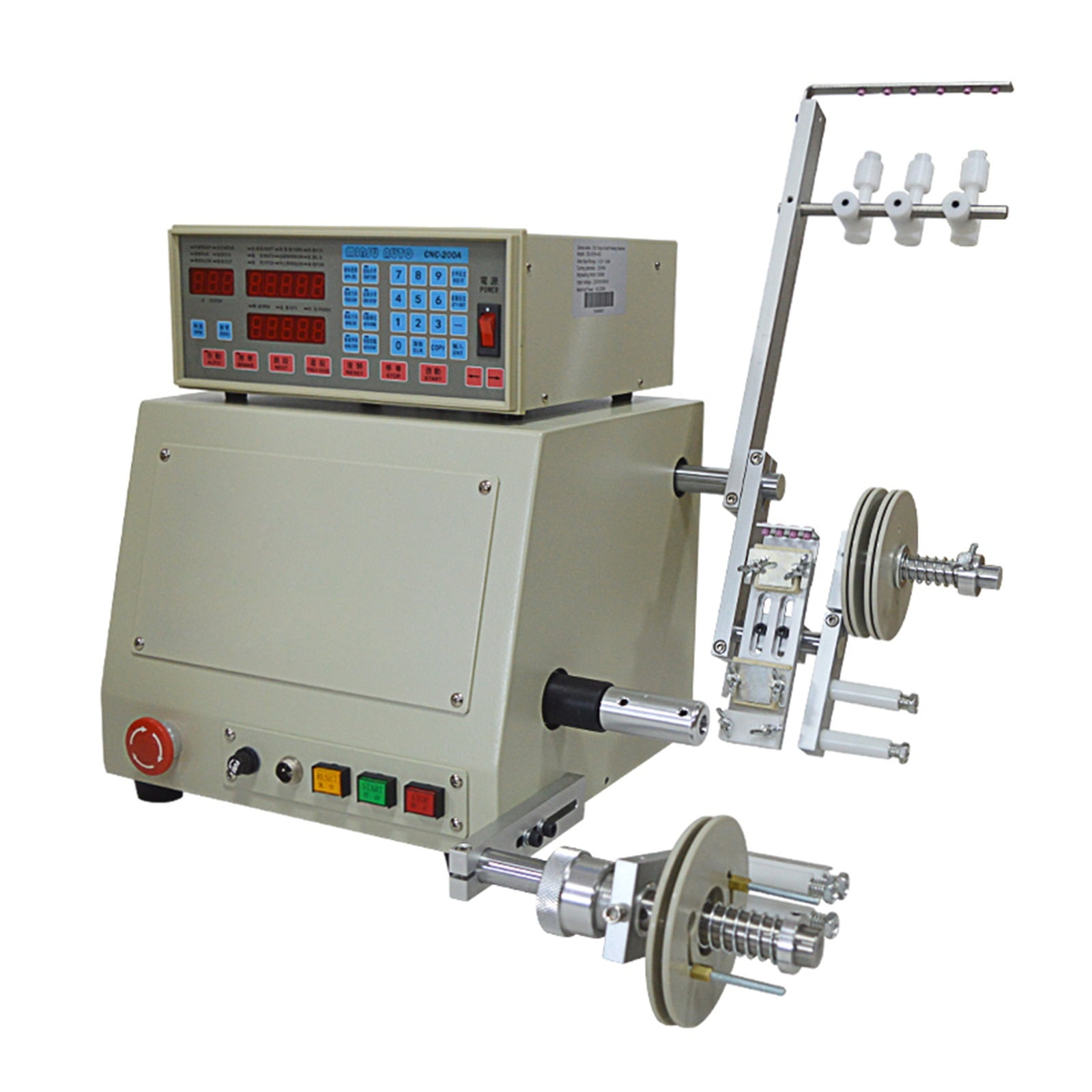 New Computer C Automatic Coil Winder Winding Machine CNC Manual 0.03-1 ...