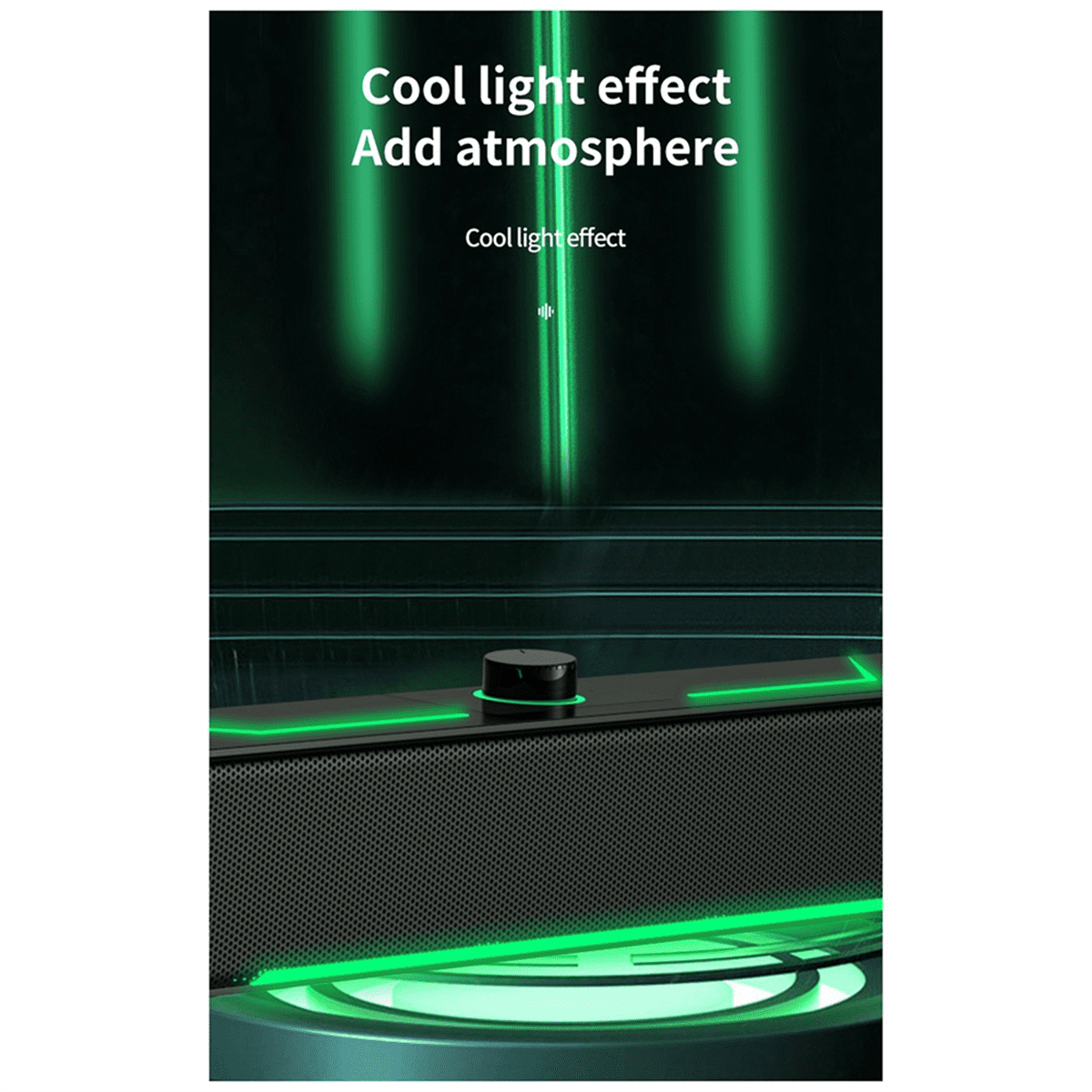 New Computer Speakers Game High Volume LED Light-Emitting Desktop HIFI ...