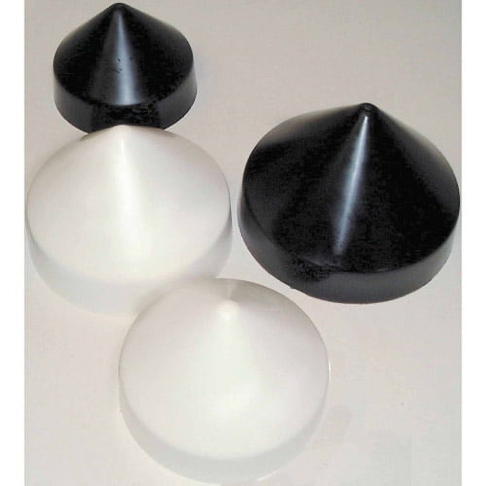 New Cone Head Piling Cap dock Edge 91-802-f 10" Black - Walmart.com