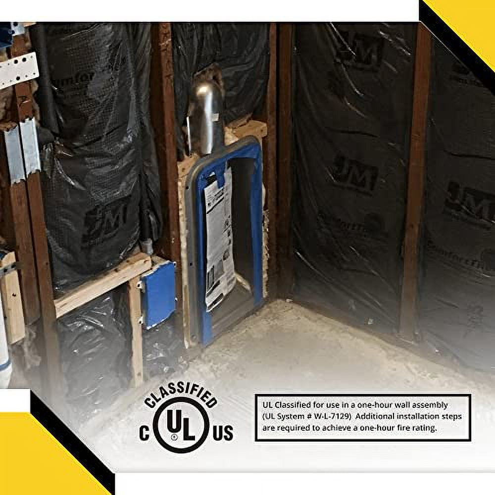 New Construction Dryer Box | Indoor Dryer Vent | Recessed Dryer Vent ...