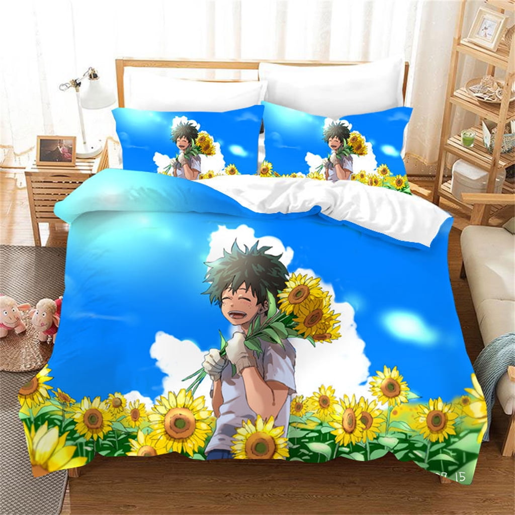 New Cool My Hero Academia Bedding Bed Set Twin Full Queen King Size ...