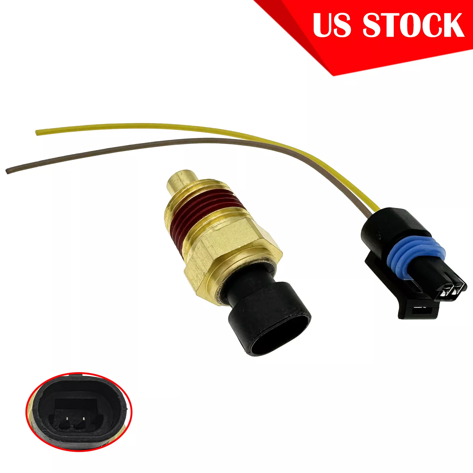 New Coolant Temperature Sensor for Kenworth T600A T800 Peterbilt 379 ...