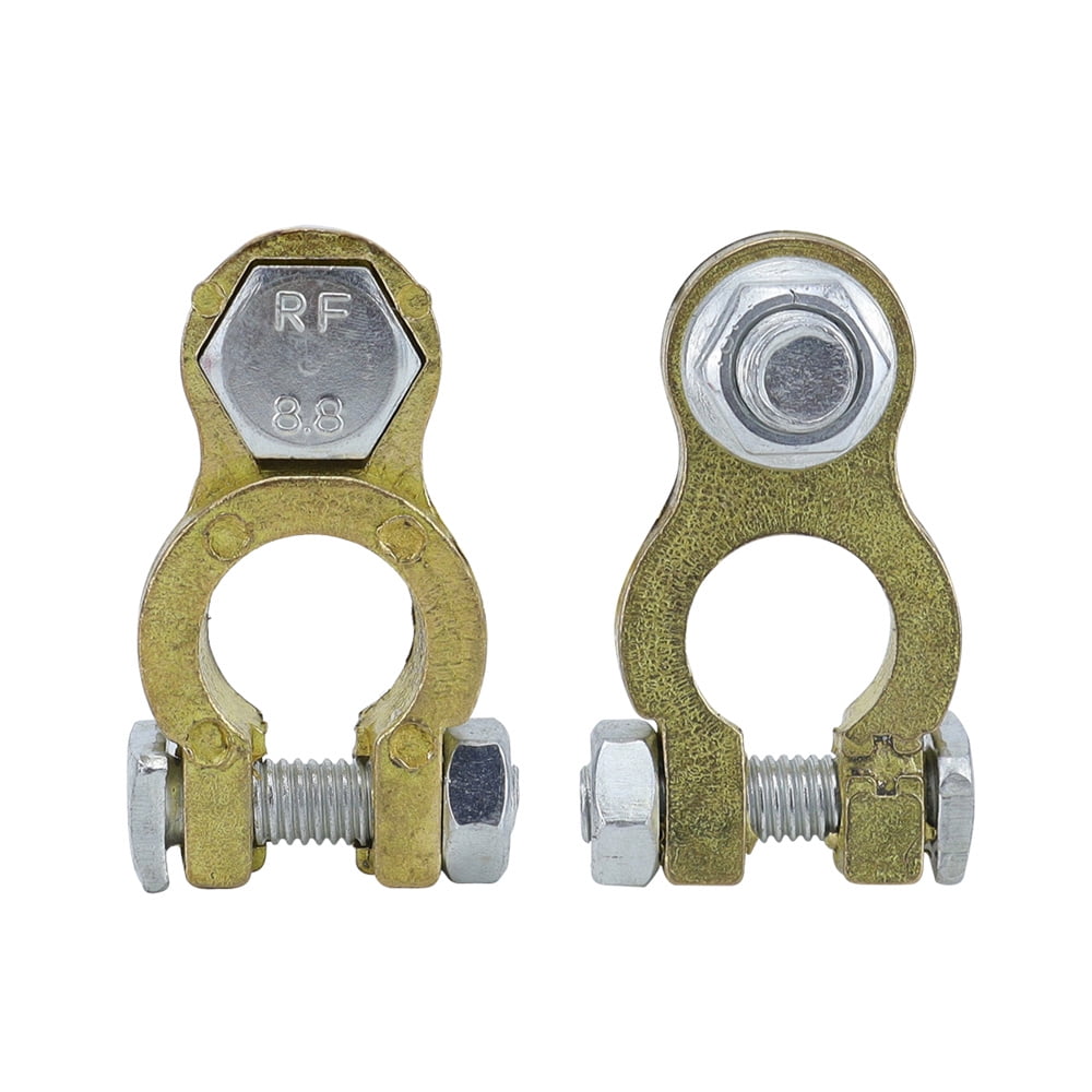 New Copper Battery Terminal Connectors Kit For Car Marine Boat Truck RV ...