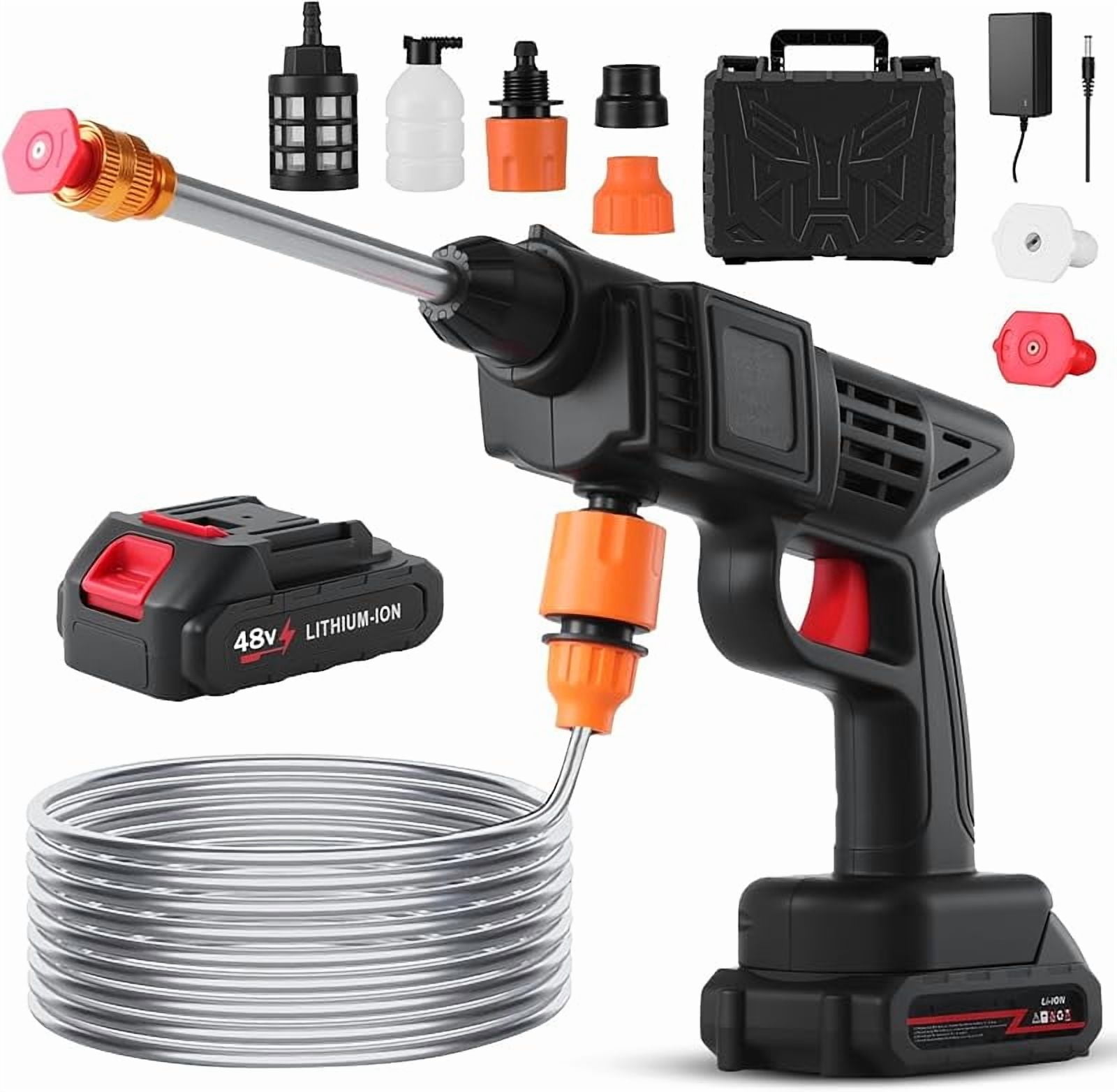 New Cordless Portable Pressure Washer - Multi-Function High Pressure ...