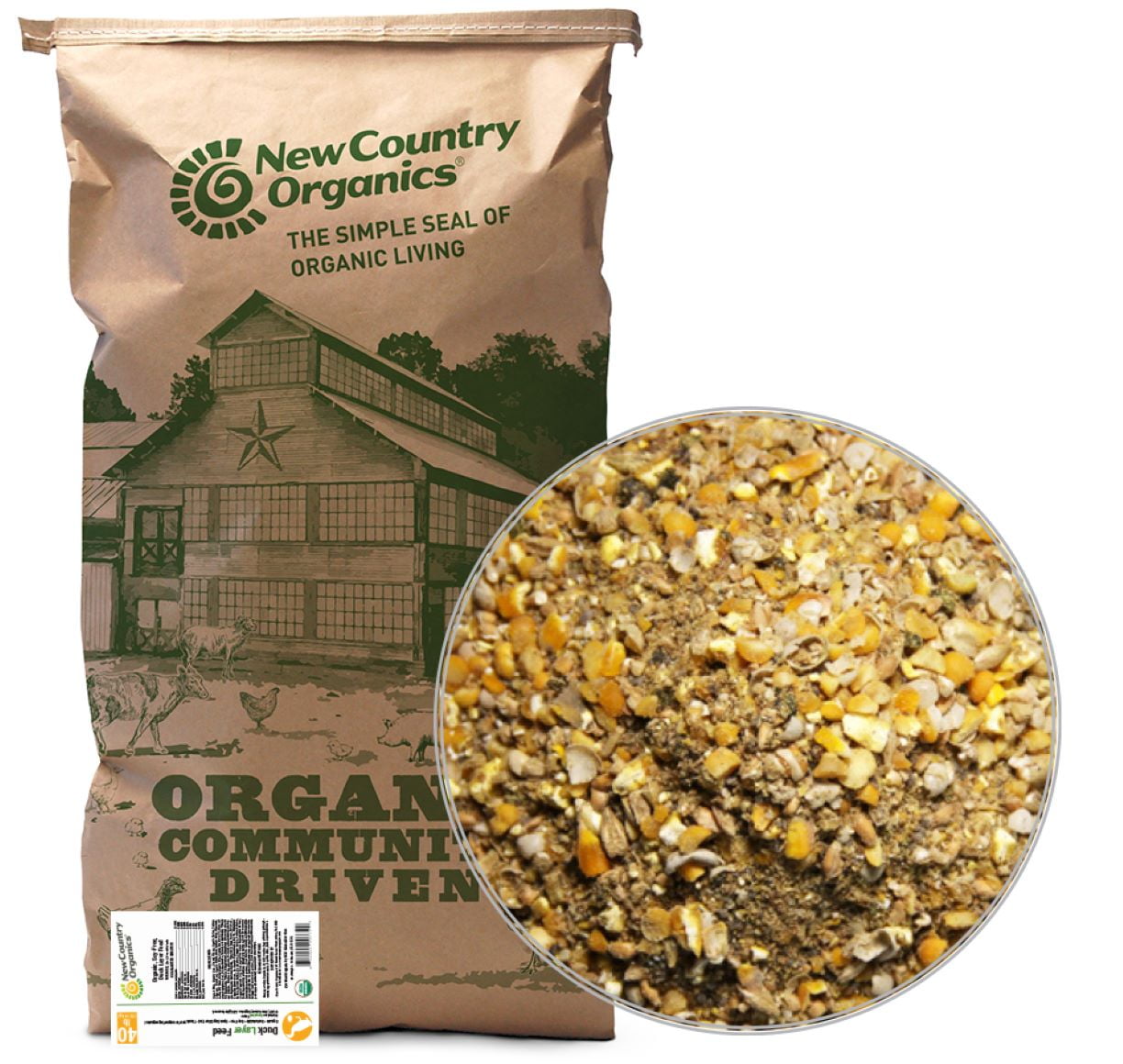 New Country Organics - Duck Layer Feed - Duck Food for Adult Ducks ...